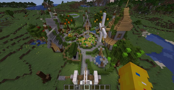 Minecraft custom village by Shourjya31 Minecraft Map