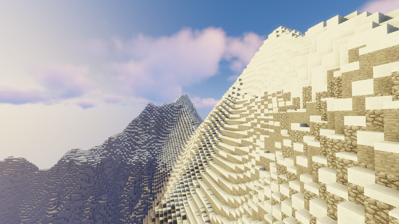 Mt. Everest Height Map (sorta) Minecraft Map