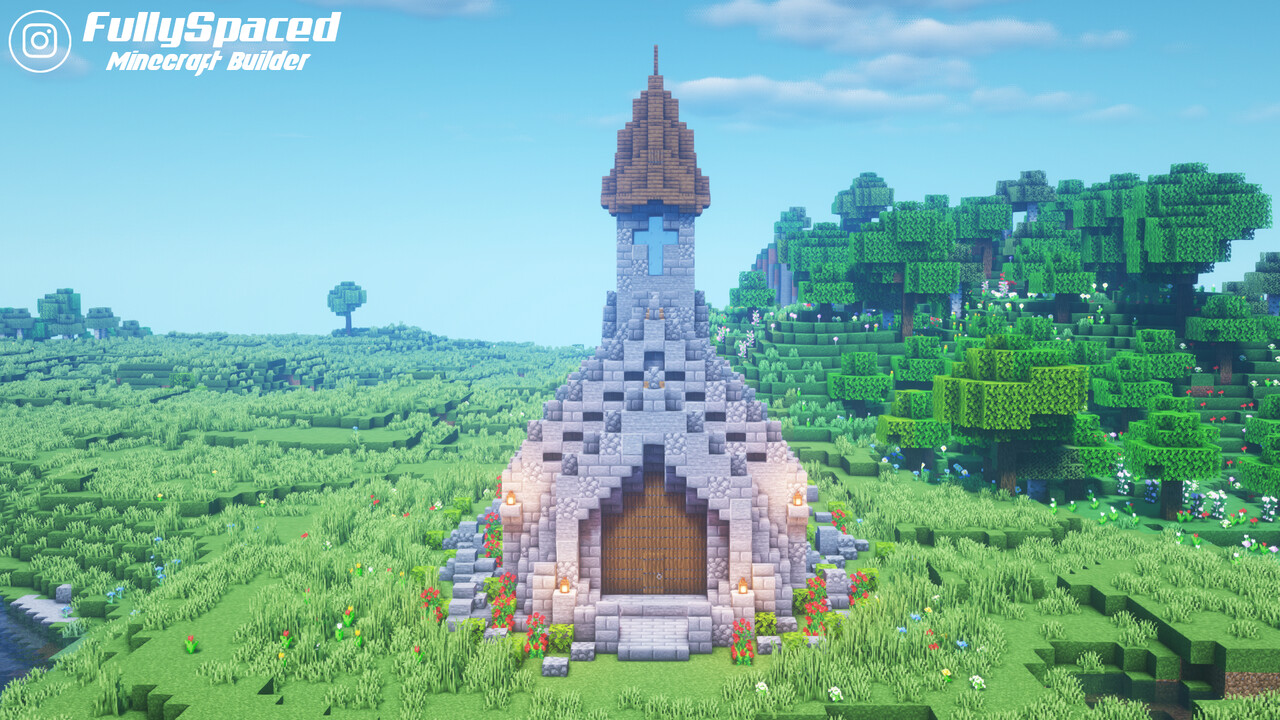 Simple Medieval Church Minecraft Map