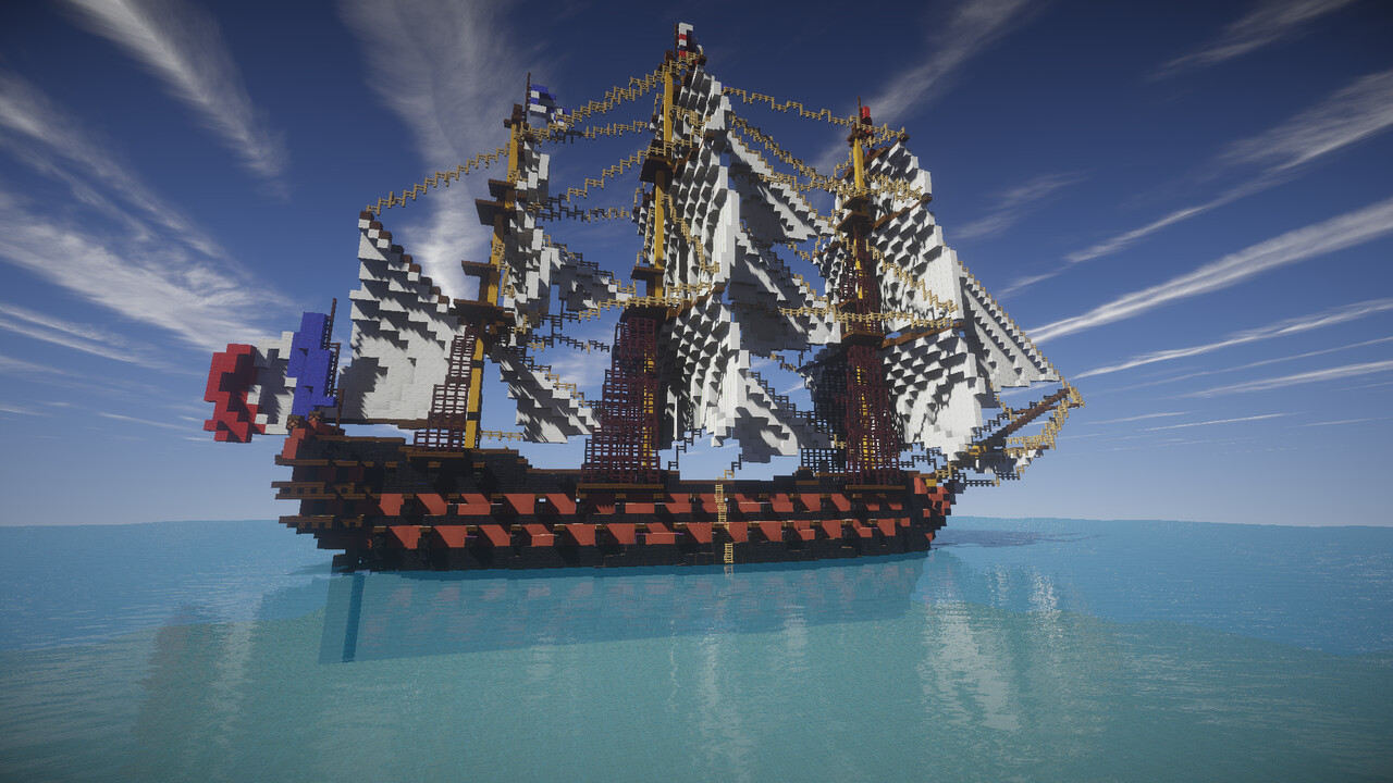Third Rate Sail Ship "Carnival" Minecraft Map