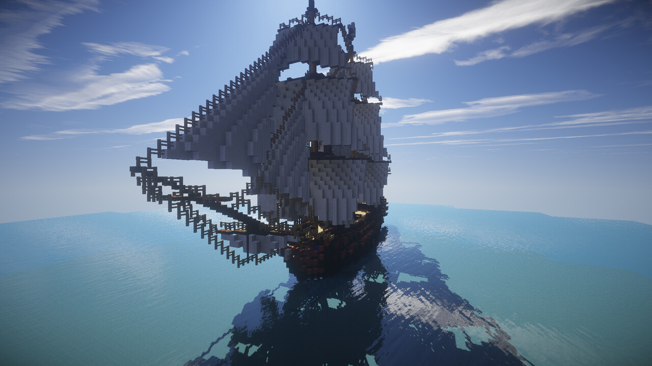 Third Rate Sail Ship "Carnival" Minecraft Map