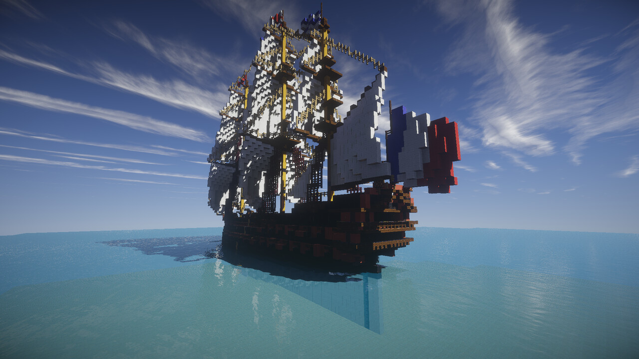 Third Rate Sail Ship "Carnival" Minecraft Map