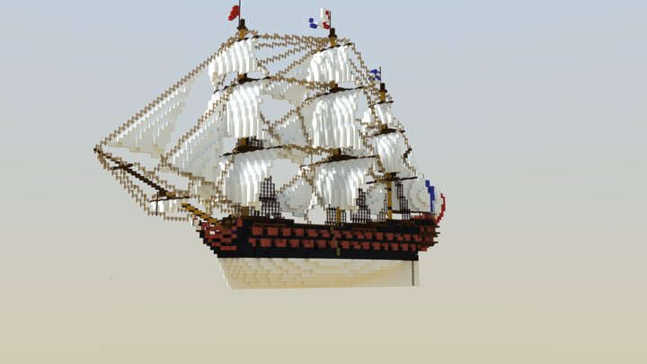 Third Rate Sail Ship "Carnival" Minecraft Map