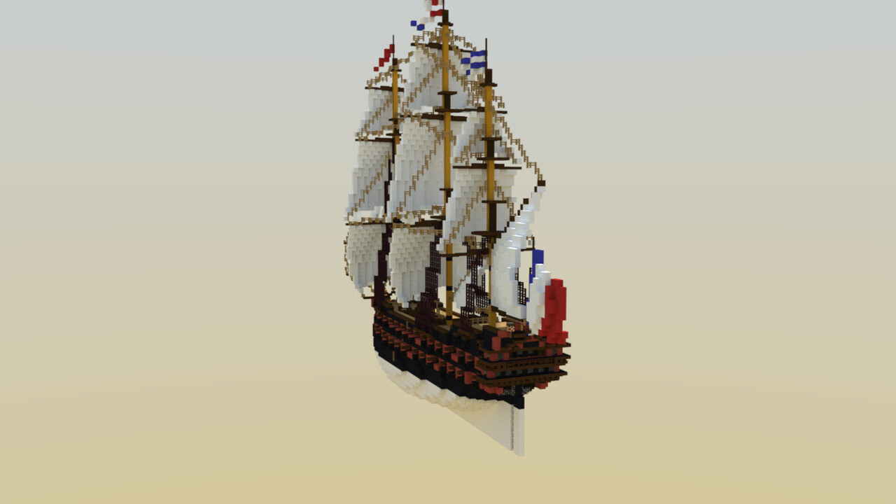 Third Rate Sail Ship "Carnival" Minecraft Map