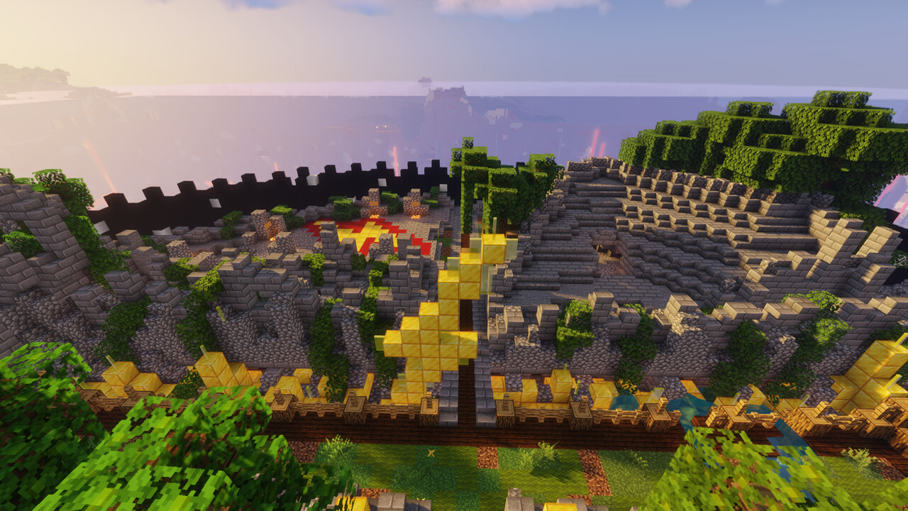 Custom lobby build for theflash.me server Minecraft Map