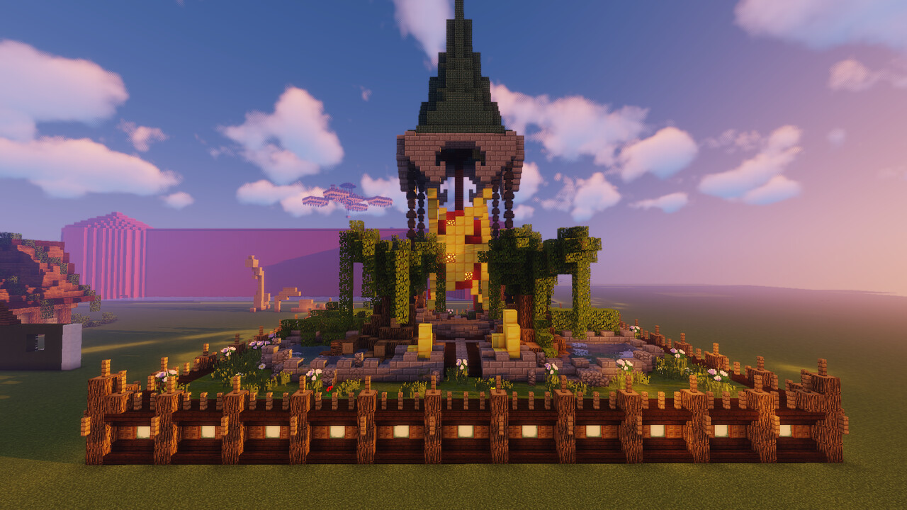 Custom lobby build for theflash.me server Minecraft Map