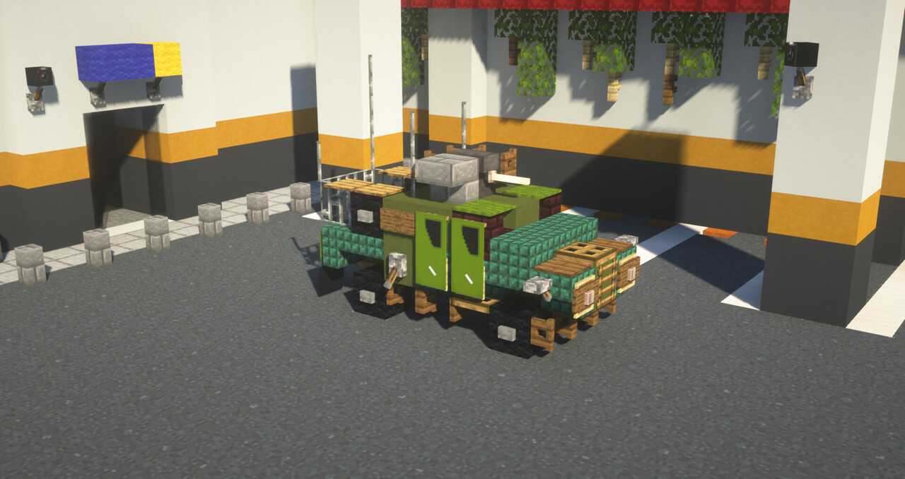 Armored Vehicle Minecraft Map
