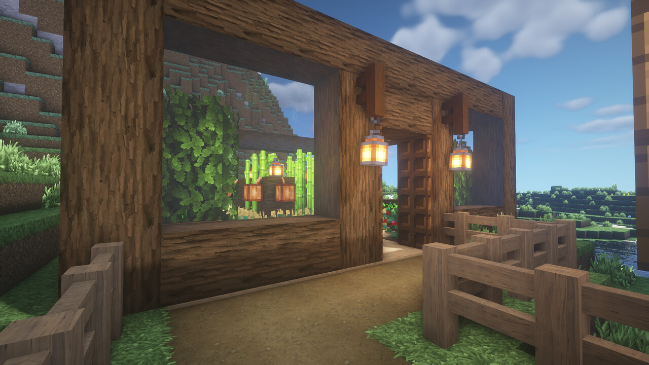 Garden House Minecraft Map