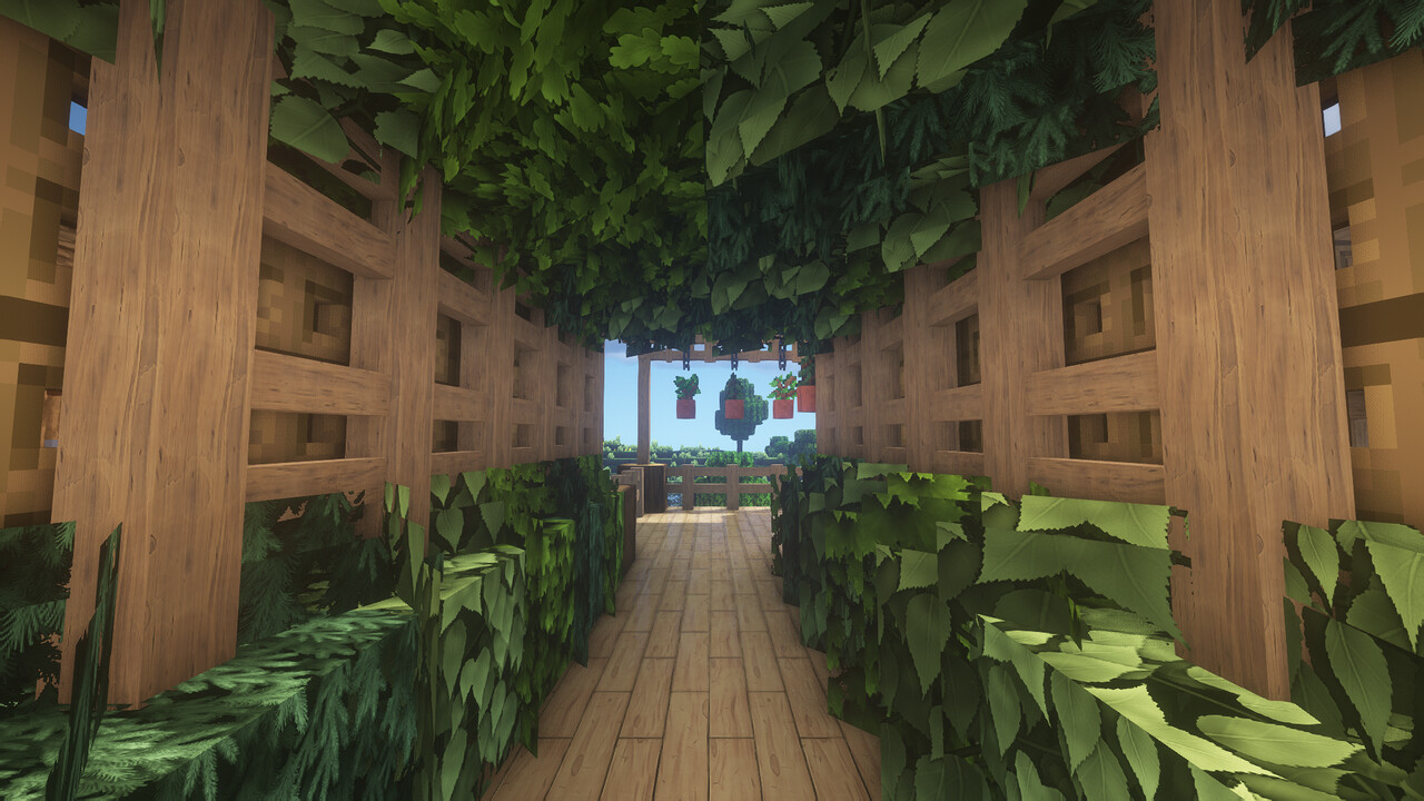 Garden House Minecraft Map