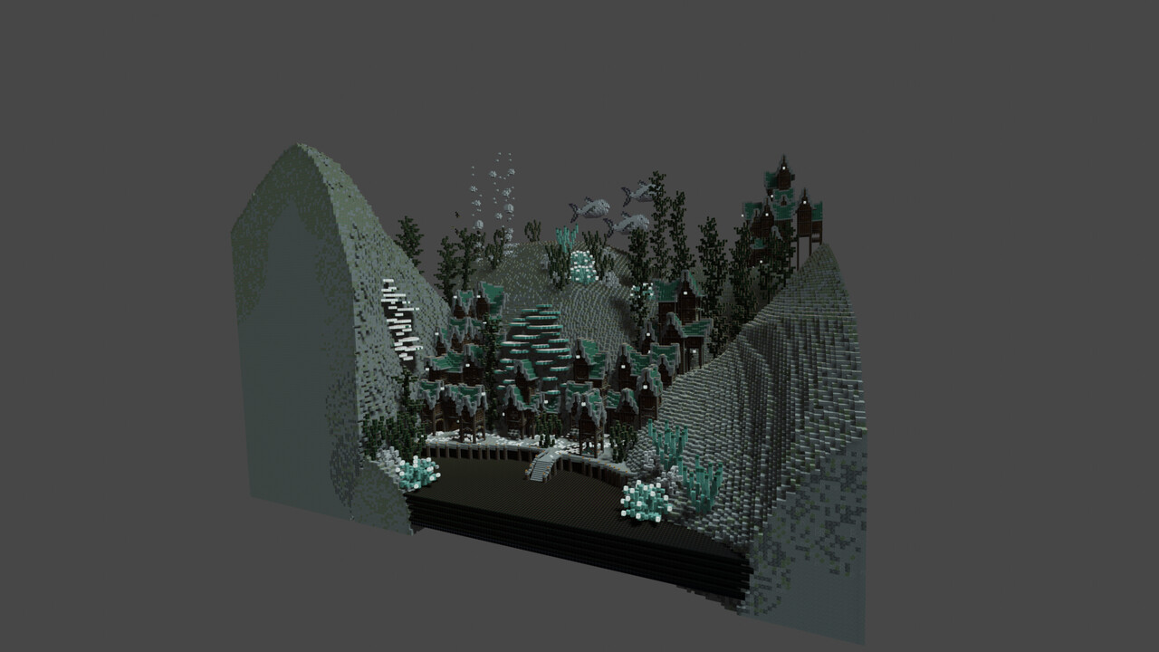 underwater bay Minecraft Map