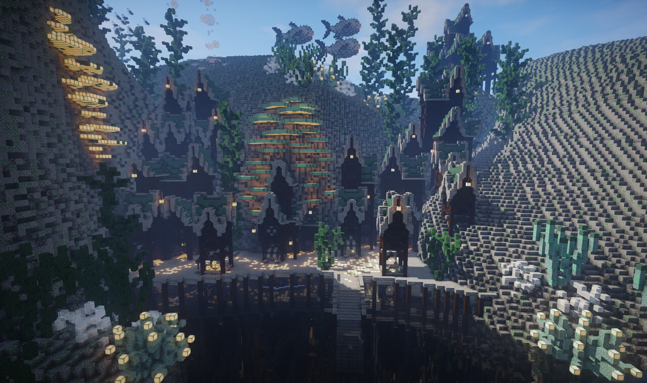 underwater bay Minecraft Map