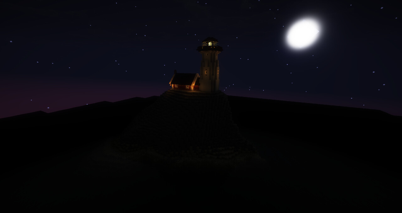 Lighthouse on the Rock (Treasure Hunt Included) Minecraft Map