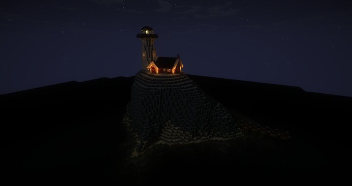 Lighthouse on the Rock (Treasure Hunt Included) Minecraft Map
