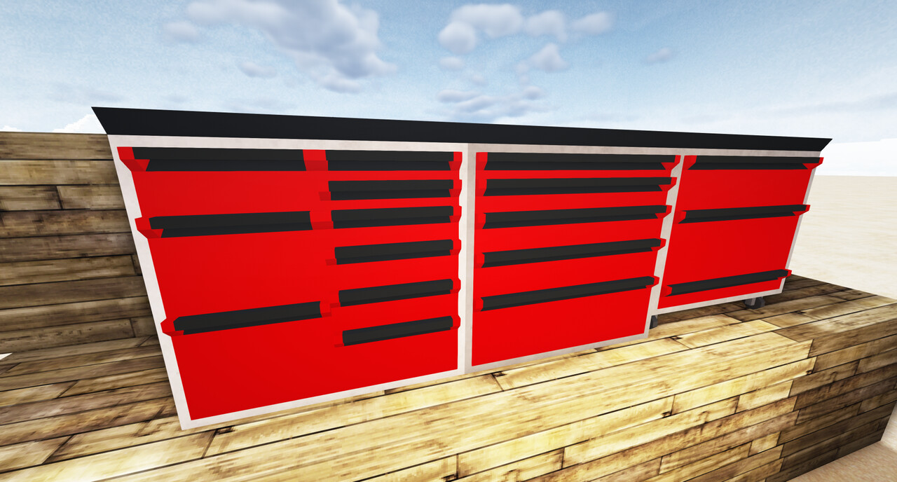 Modular Shop Cabinets and Drawers Minecraft Map