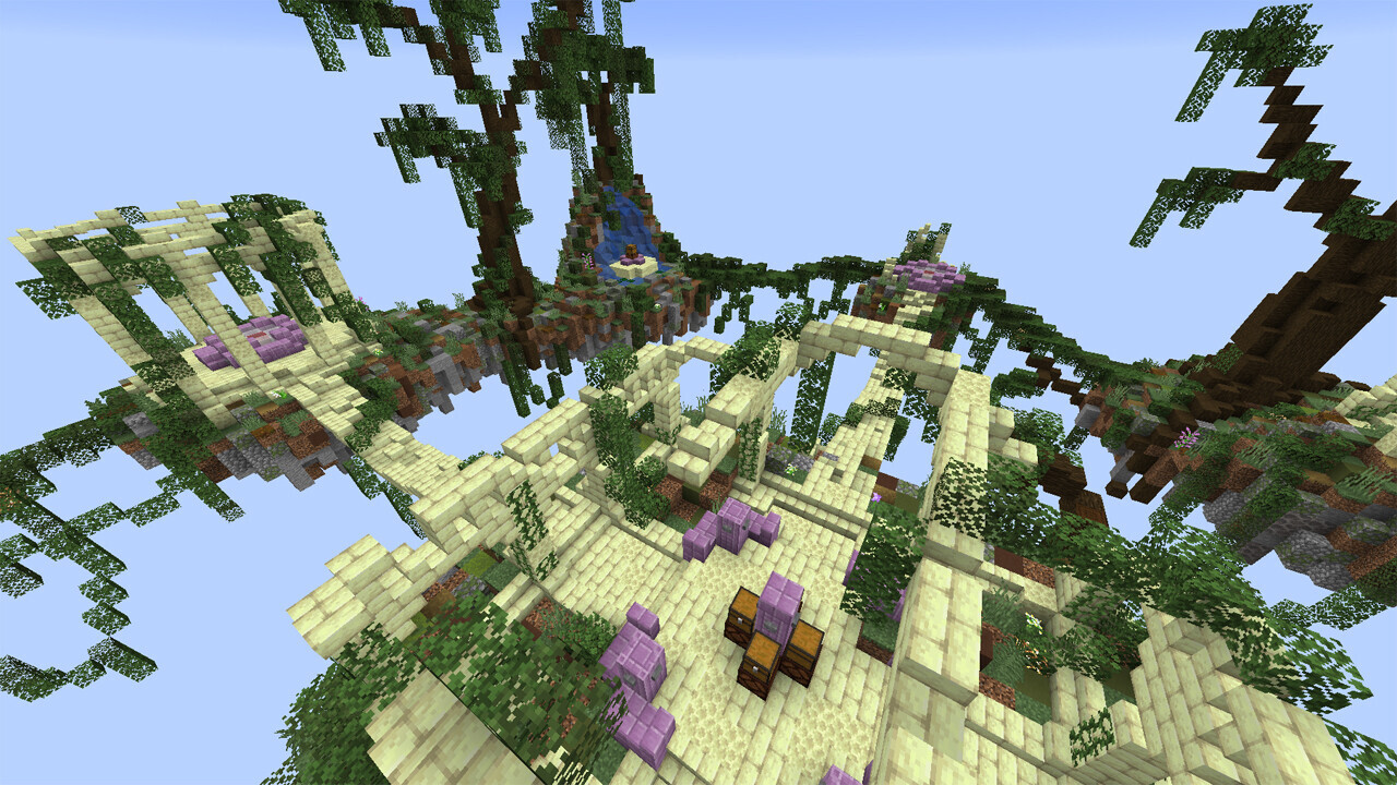 Dragon Wars | Elytra PvP | 2-50 players | Realms Map | 1.19+ | By Command Realm Minecraft Map