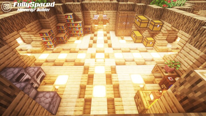 Unique Underground Base Minecraft Map