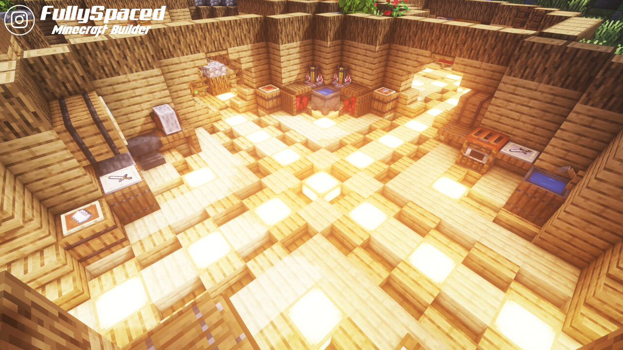 Unique Underground Base Minecraft Map