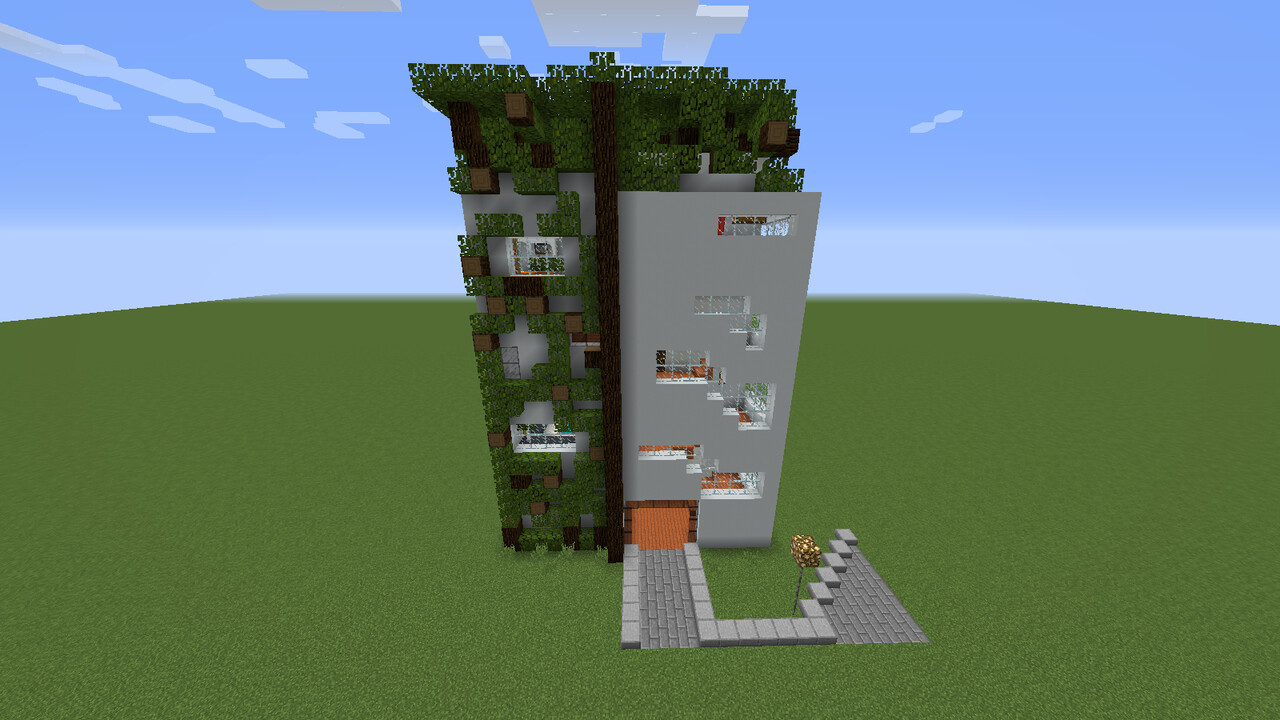 Modern building / Immeuble moderne Minecraft Map