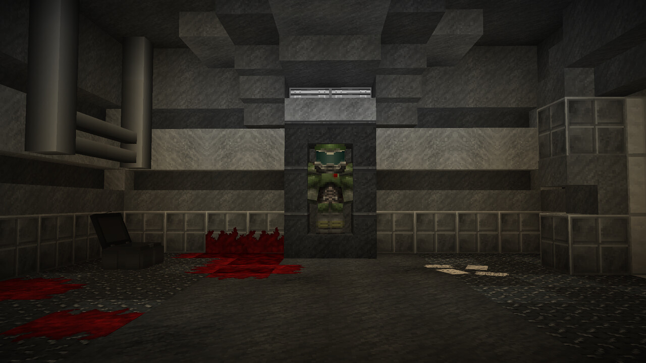 DOOMED: Demons of the Nether [FPS] [Singleplayer] Minecraft Map