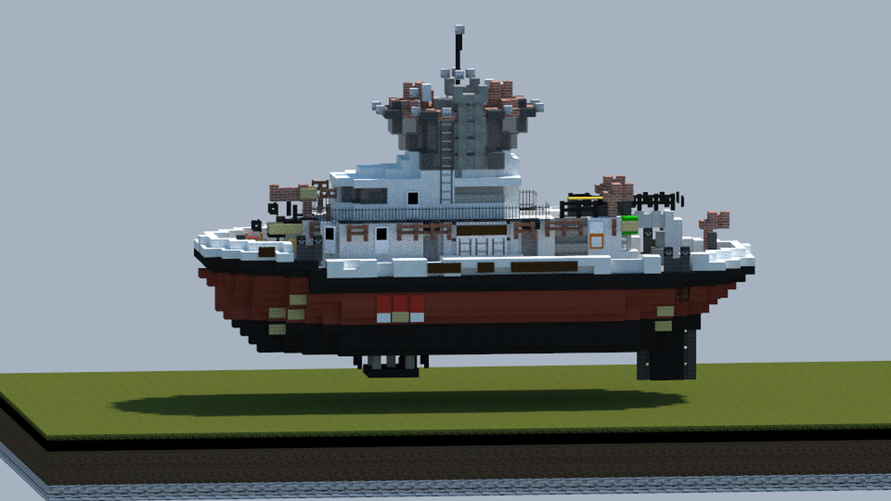 Fireboat Protector [With Download] Minecraft Map