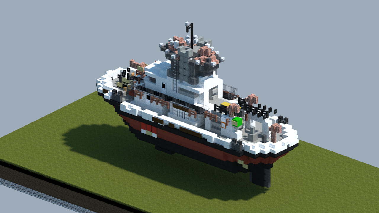 Fireboat Protector [With Download] Minecraft Map