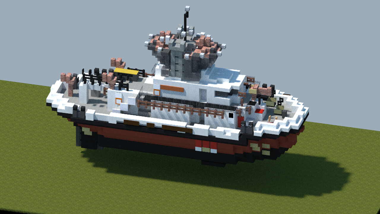 Fireboat Protector [With Download] Minecraft Map