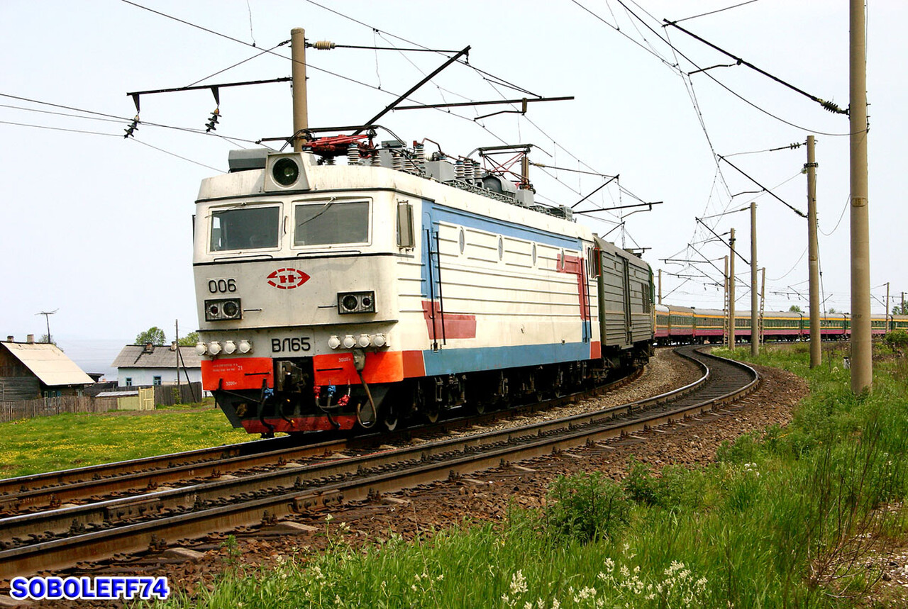 Soviet electric locomotives VL85 and VL65 (remake) and russian EP1 ...