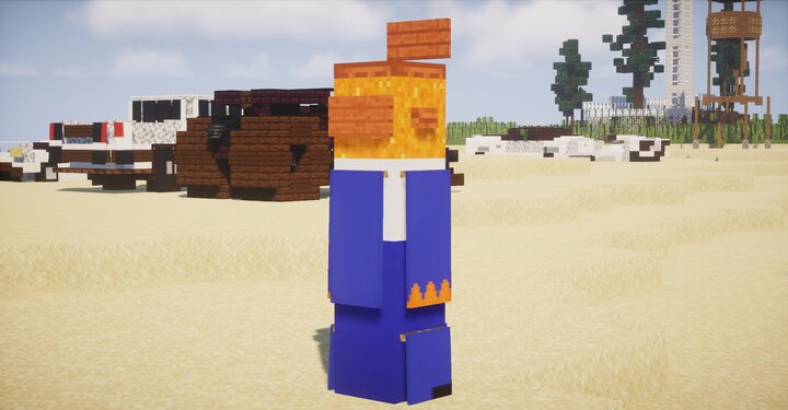 Donald J. Trump (2:1 scale) Minecraft Map