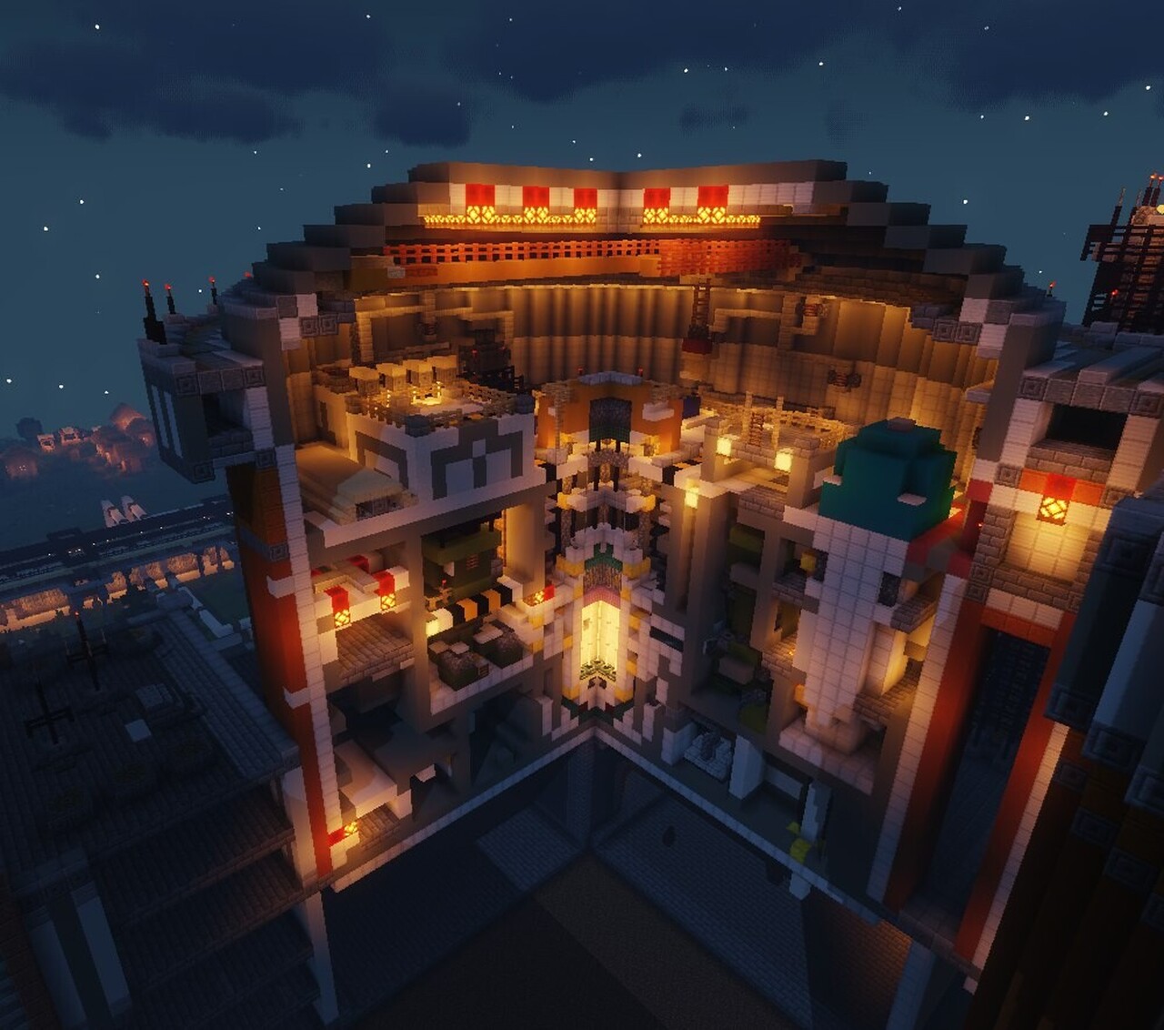 Soviet Nuclear Power Plant Minecraft Map