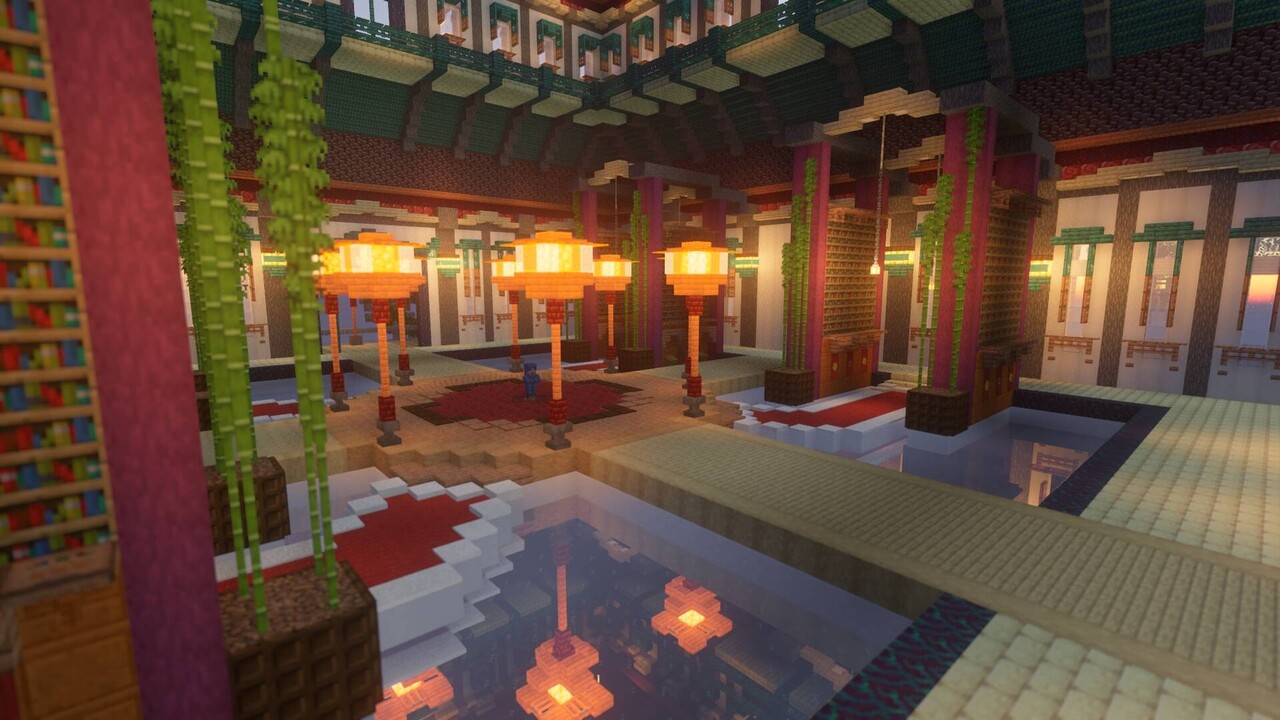 Asian Plaza Minecraft Map