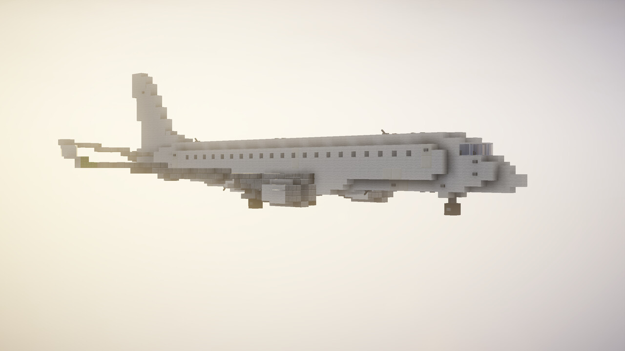 1,5:1 Embraer E190 + Liveries Minecraft Map