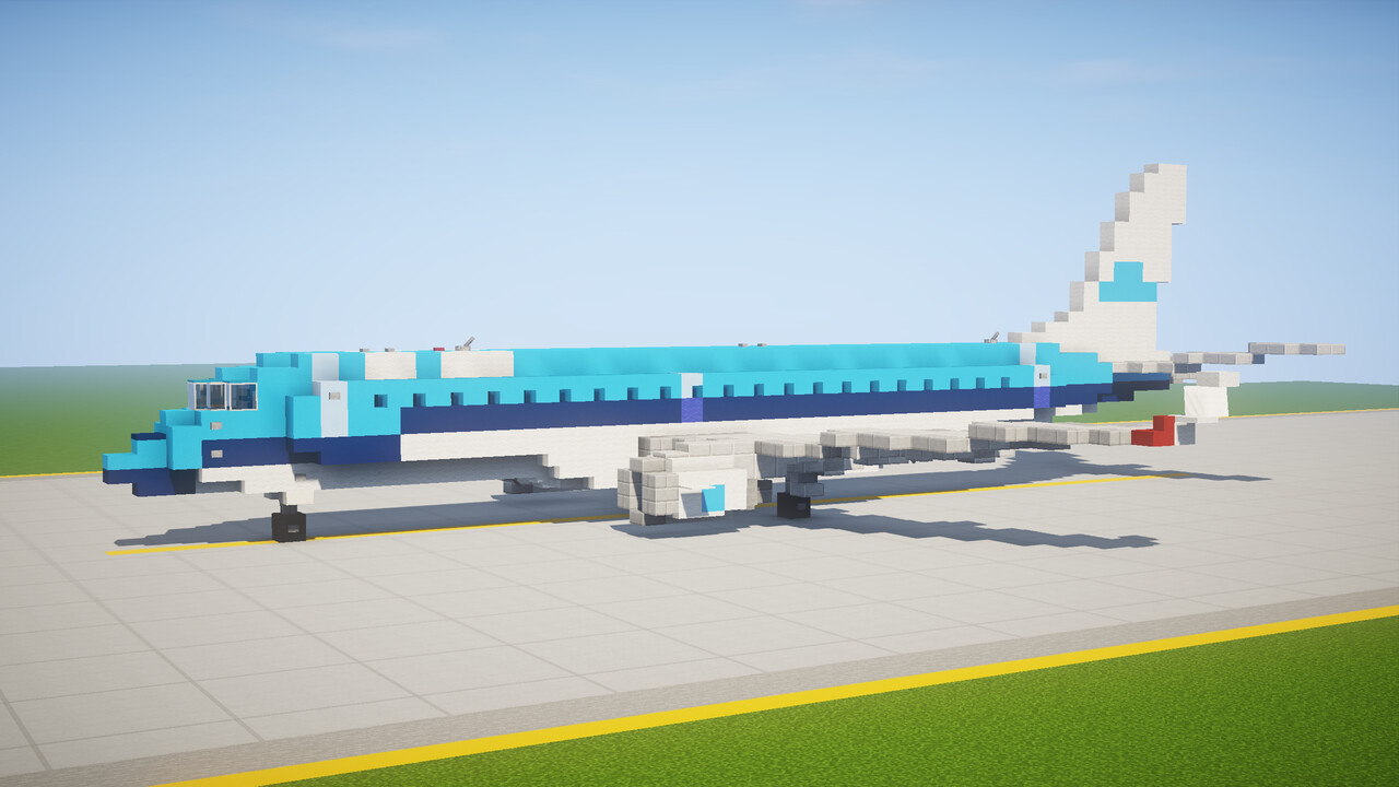 1,5:1 Embraer E190 + Liveries Minecraft Map