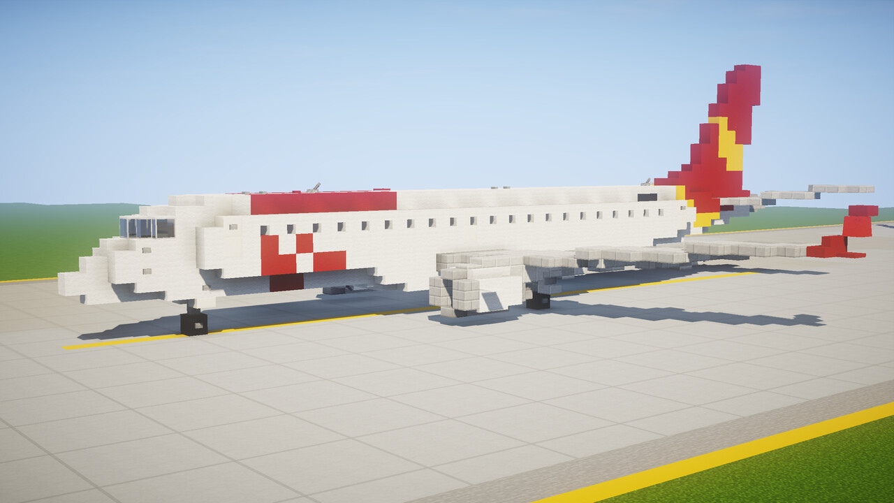 1,5:1 Embraer E190 + Liveries Minecraft Map