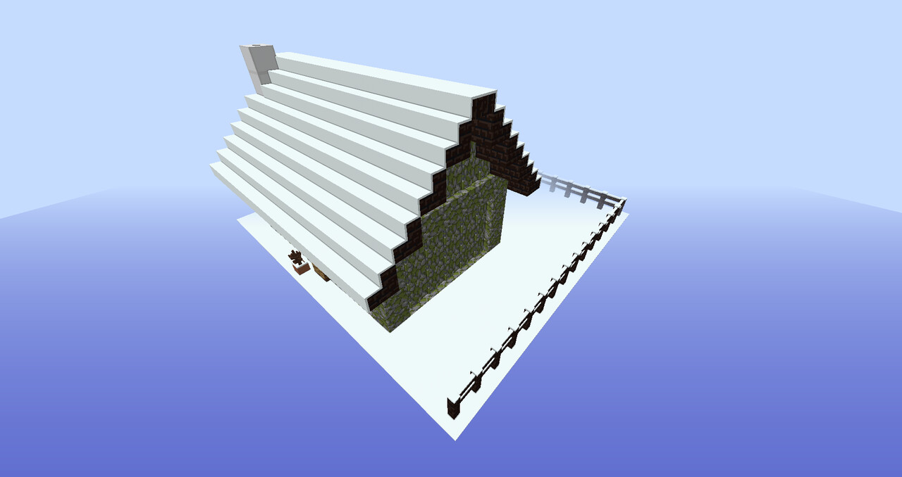 GC-City small life size House Winter Edition Minecraft Map