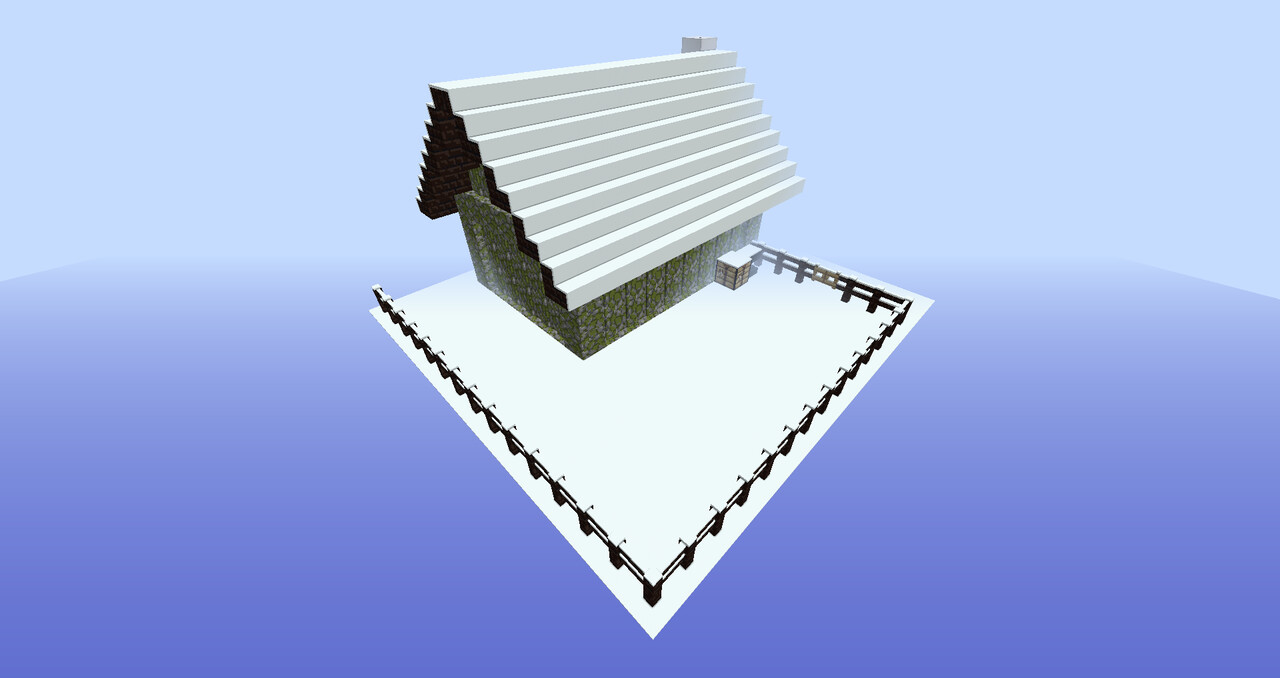 GC-City small life size House Winter Edition Minecraft Map