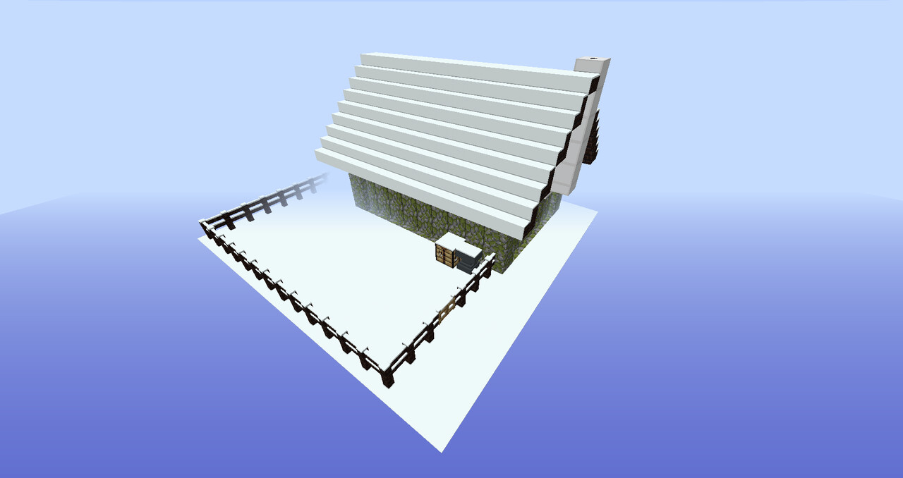 GC-City small life size House Winter Edition Minecraft Map
