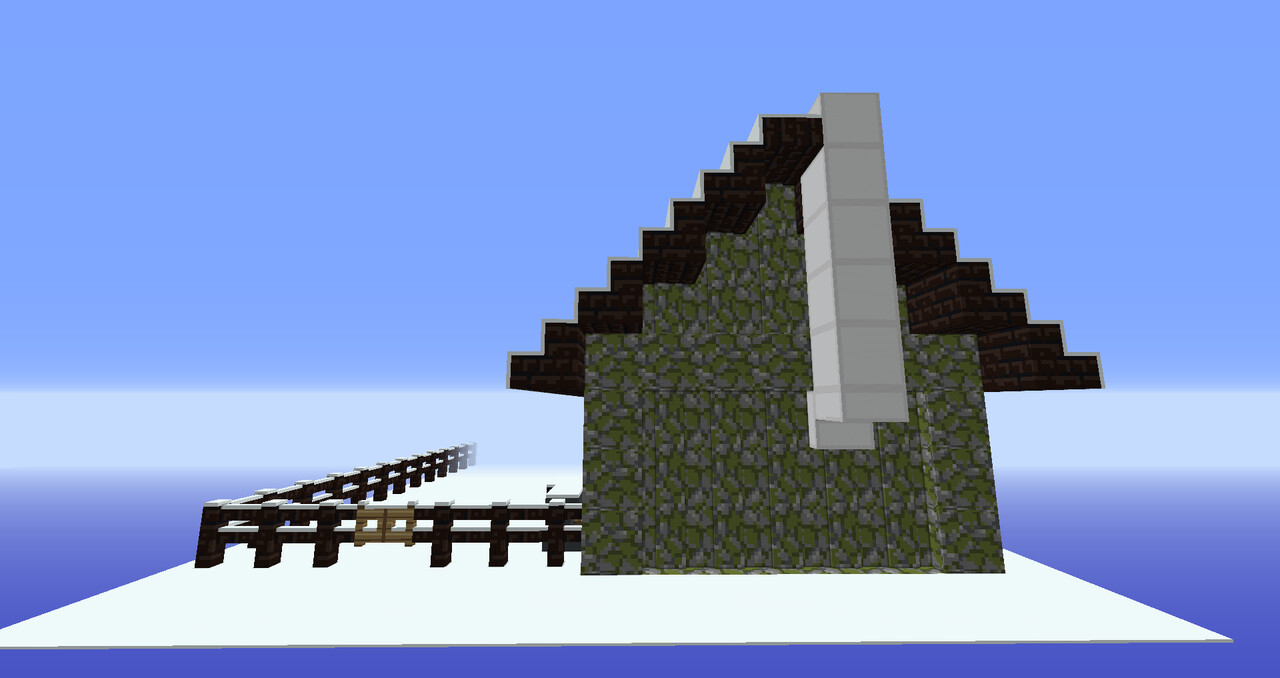 GC-City small life size House Winter Edition Minecraft Map