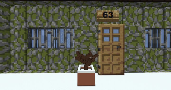 GC-City small life size House Winter Edition Minecraft Map