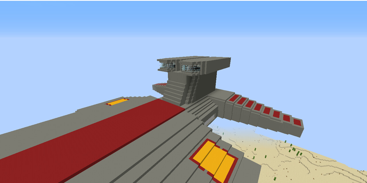 Star Wars Republic Cruiser on Tattooine Minecraft Map