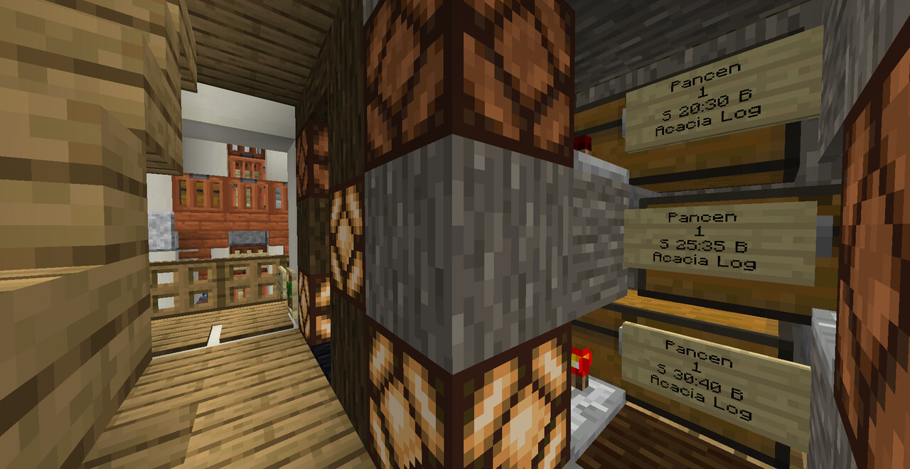 The Log House Minecraft Map