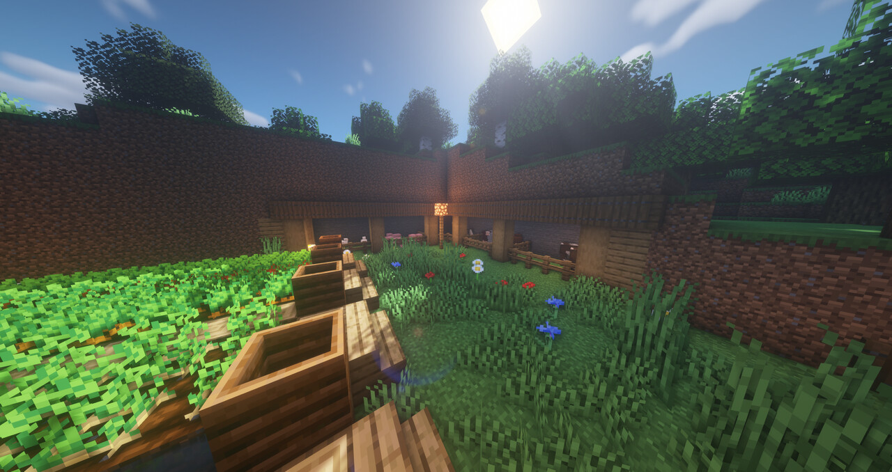 Starter Village Minecraft Map