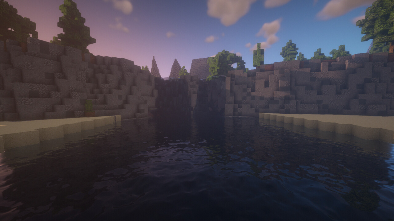 Waterfall Island Minecraft Map