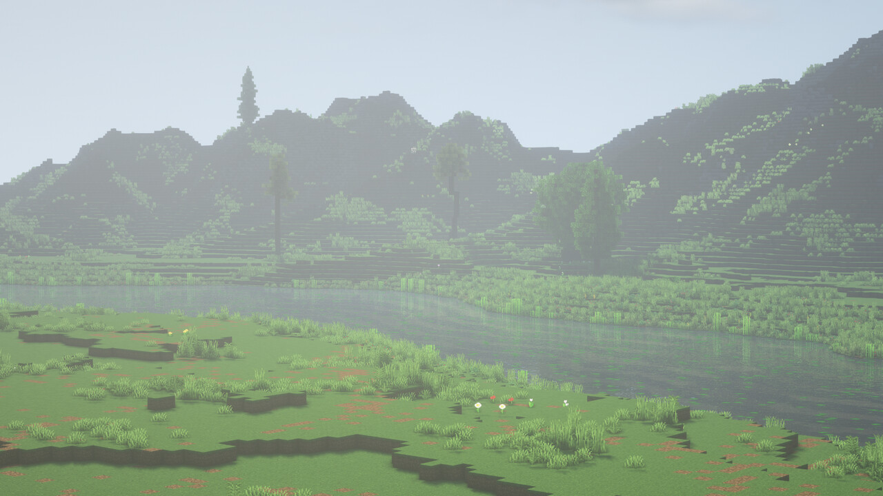 3,000 x 3,000 Mountainous Forest Map Minecraft Map