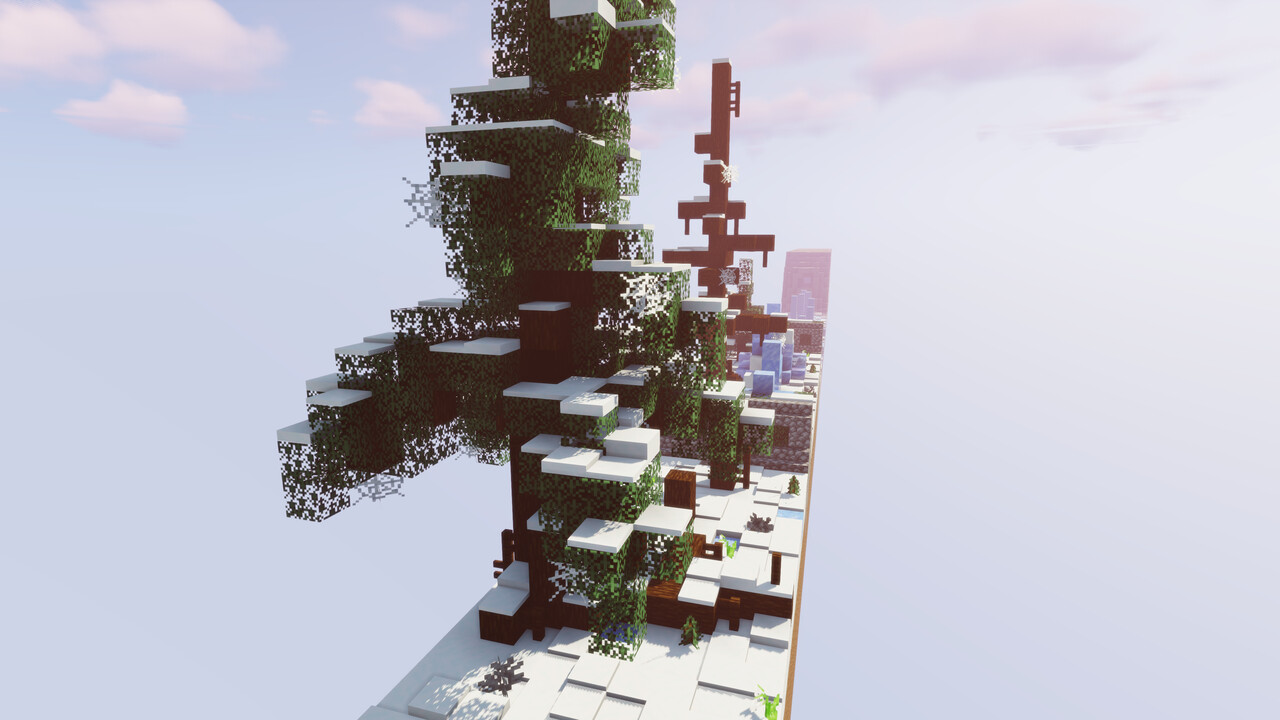 Sprint Minecraft Map