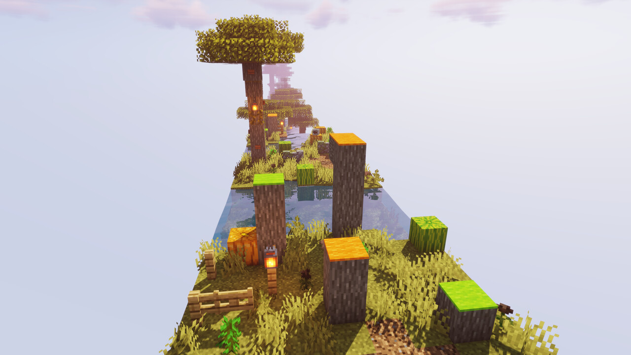 Sprint Minecraft Map