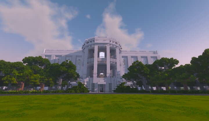 The Most Accurate White House in Minecraft Minecraft Map