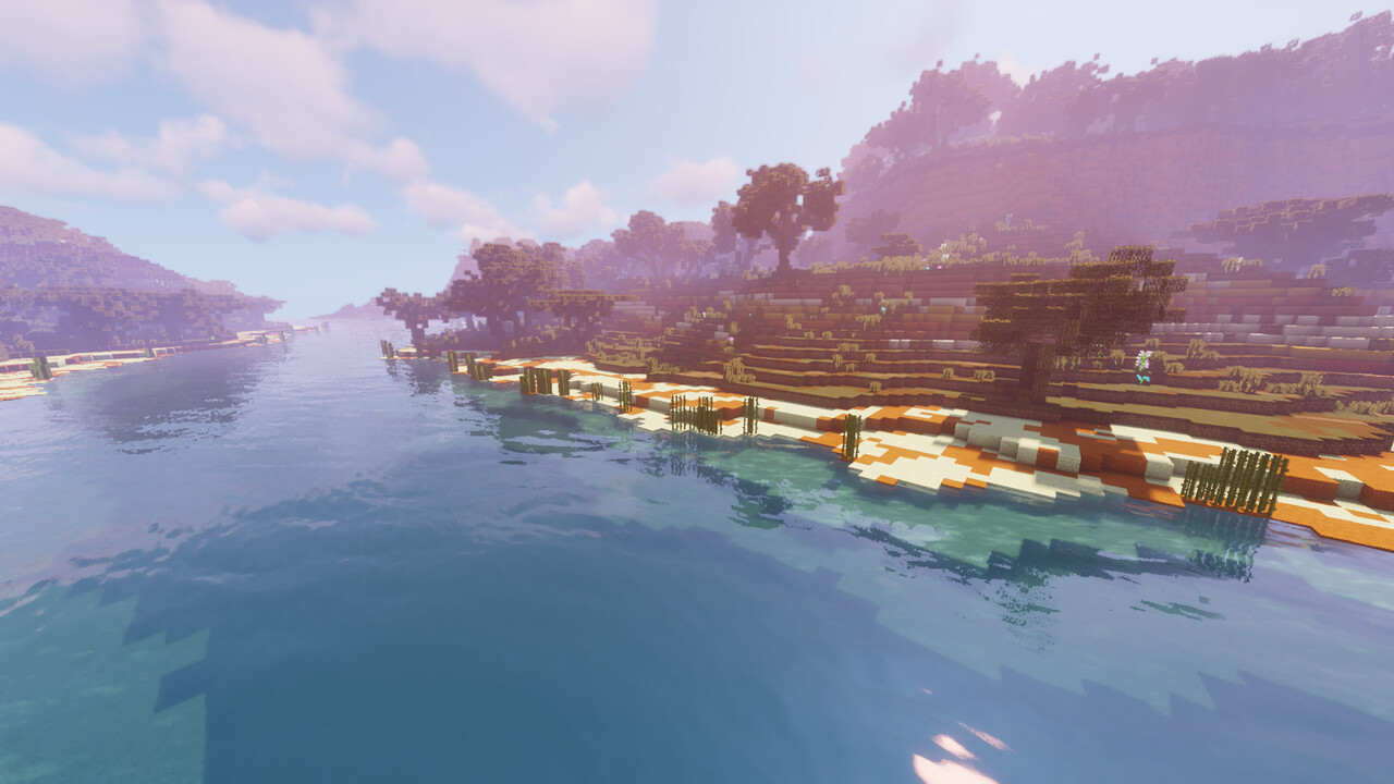 Aparid - Mesa River Valley - 768x768 Custom Worldpainter Map Minecraft Map