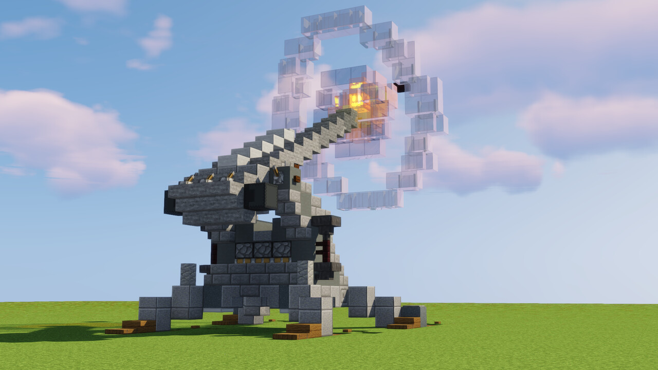 Artillery Gun Firing Minecraft Map