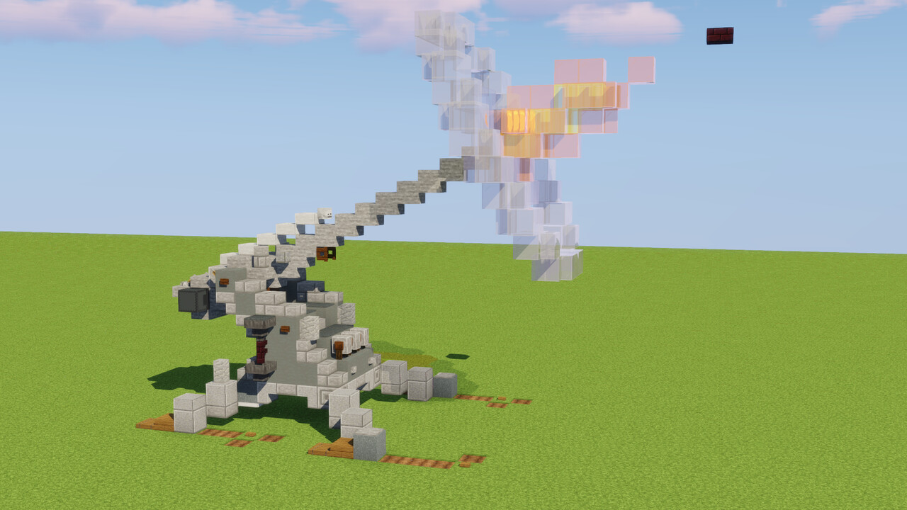 Artillery Gun Firing Minecraft Map