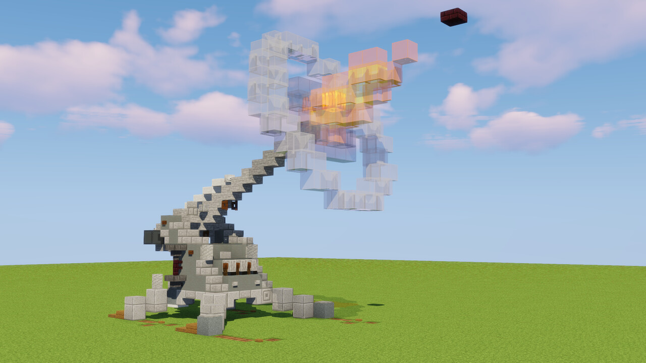 Artillery Gun Firing Minecraft Map